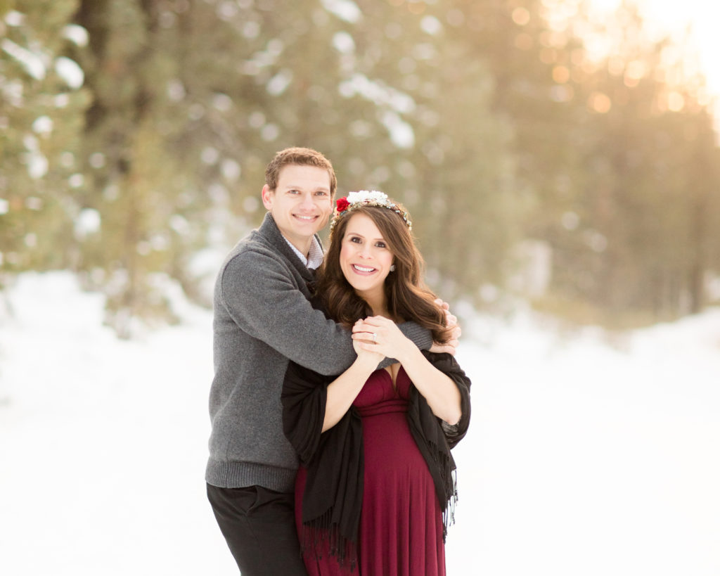 Casey + Aaron’s First Maternity Session | Blog