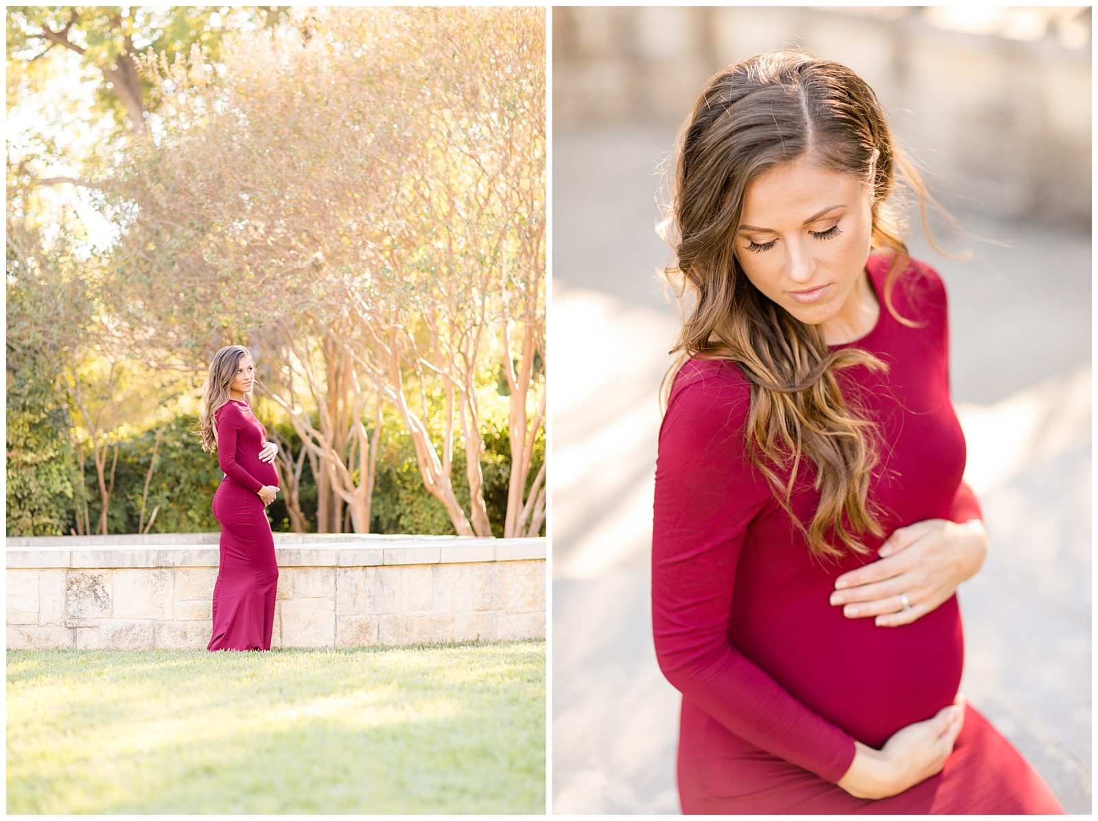 Jordin + Dan’s Maternity Session at Landa Library | Blog