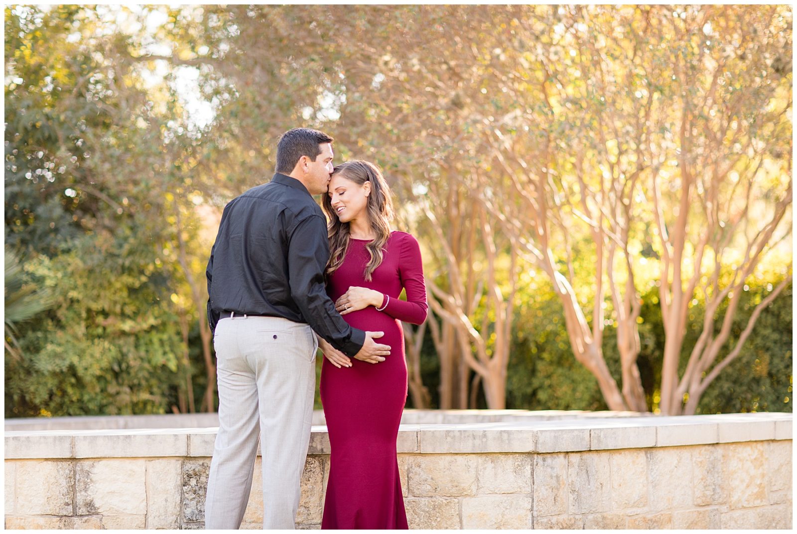 Jordin + Dan’s Maternity Session at Landa Library | Blog
