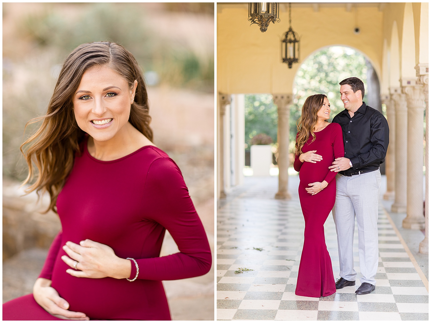 Jordin + Dan’s Maternity Session at Landa Library | Blog