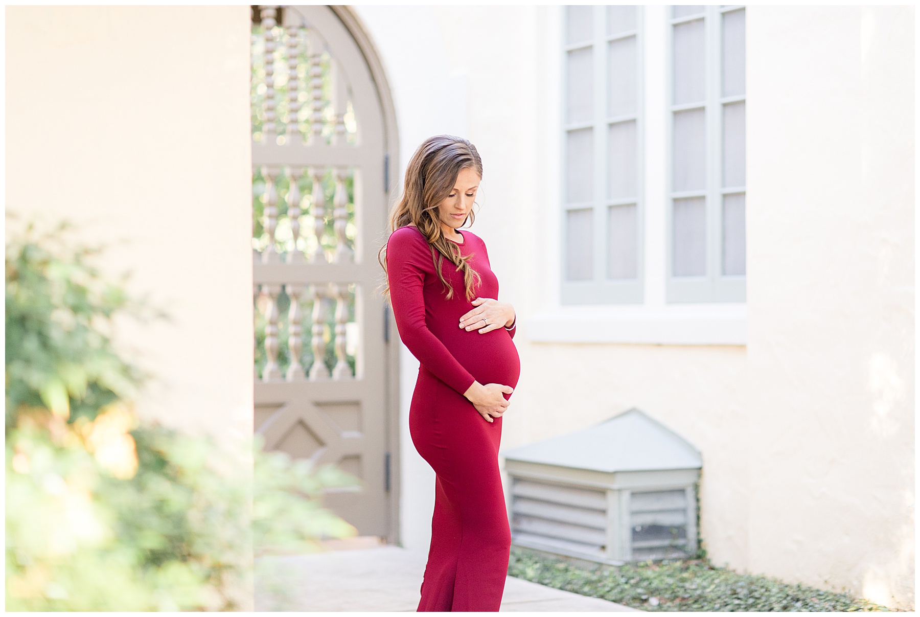 Jordin + Dan’s Maternity Session at Landa Library | Blog