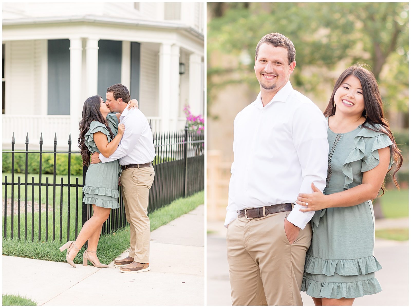 Emily + Tyler’s Engagement Session at King William’s Historic District ...
