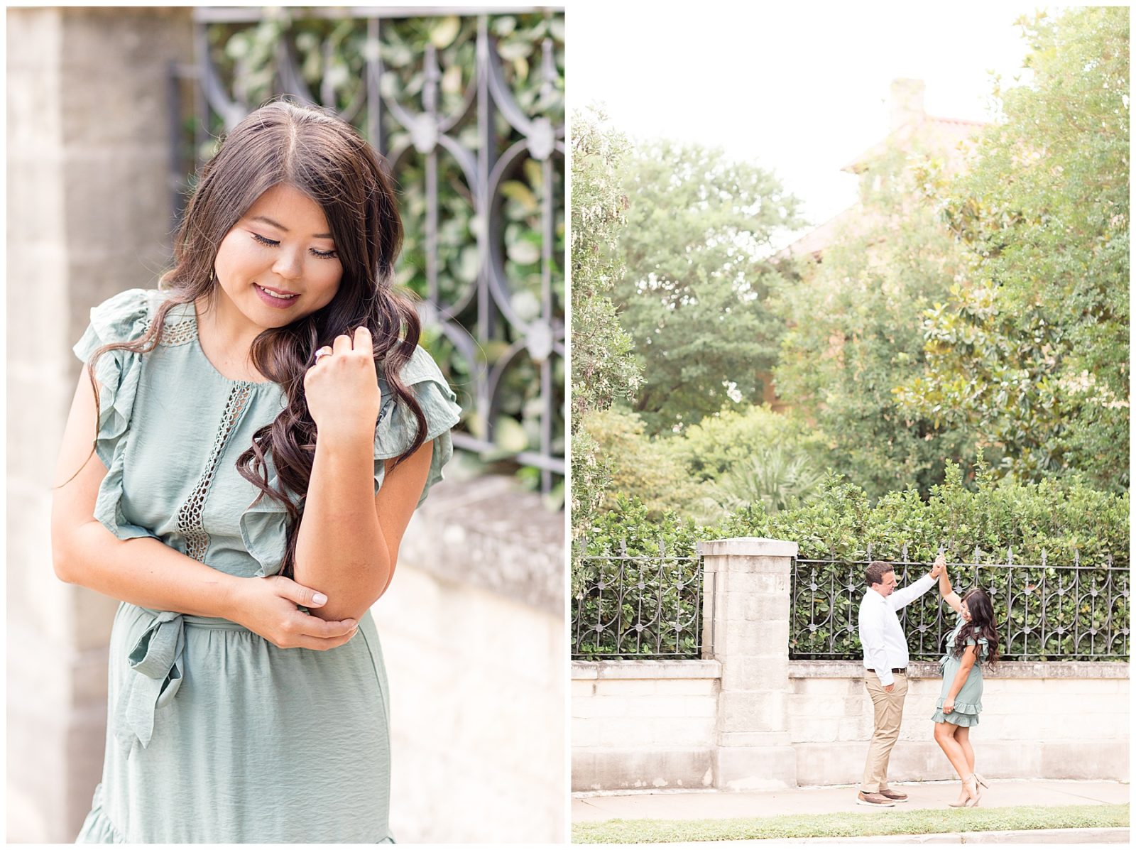 Emily + Tyler’s Engagement Session at King William’s Historic District ...