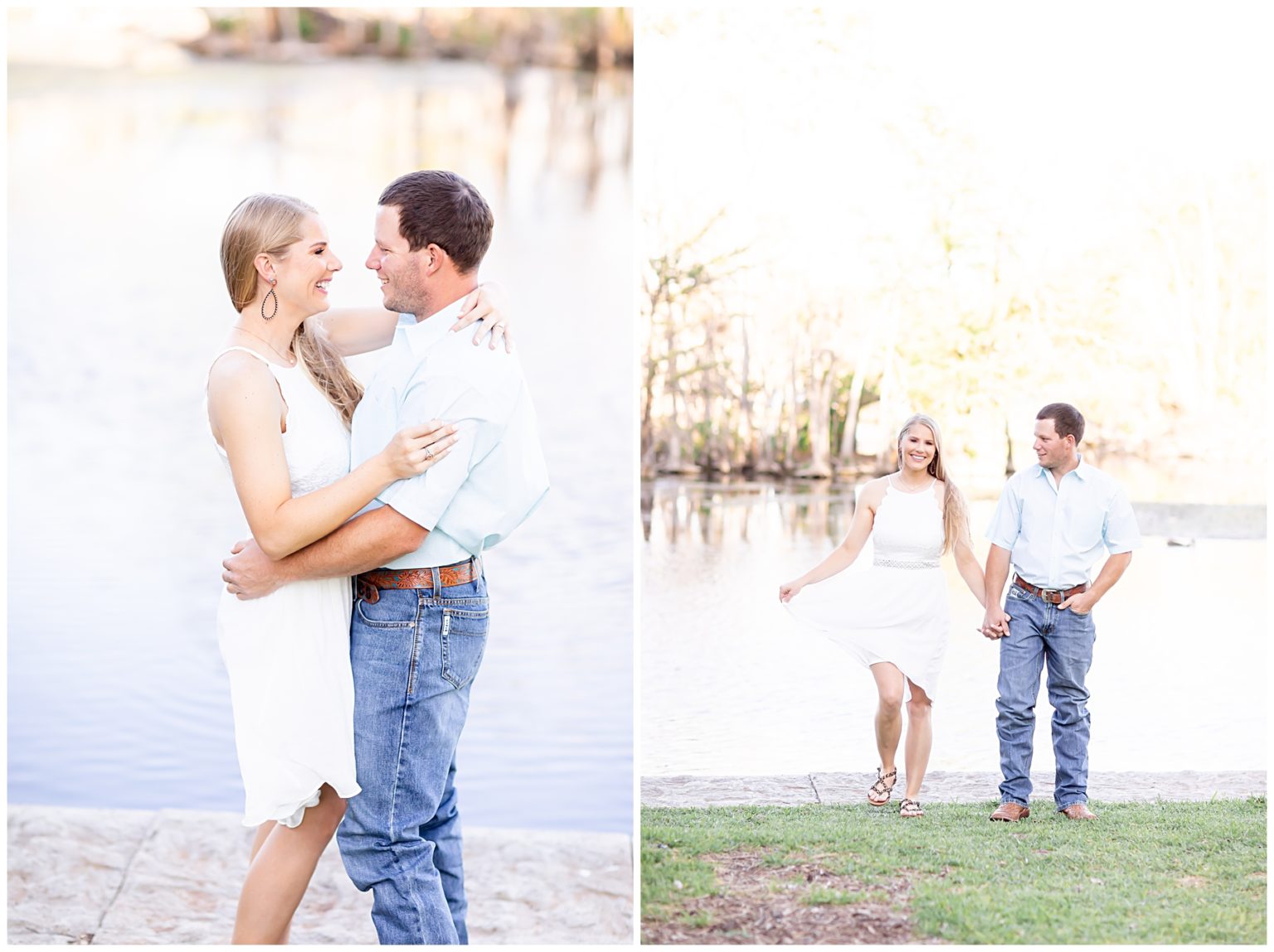 Ashlee + Chad’s Engagement Session at Landa Park | Blog