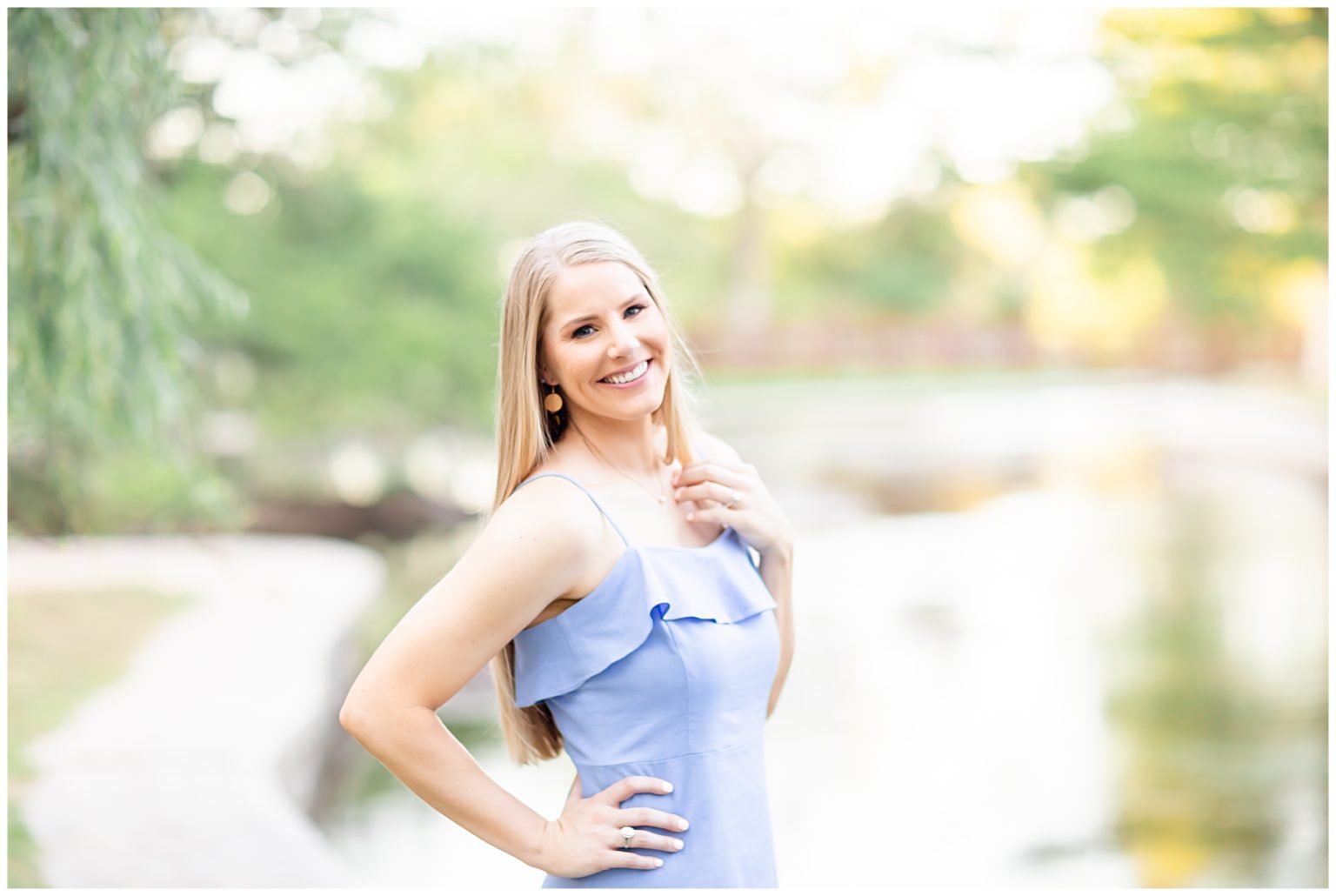 Ashlee + Chad’s Engagement Session at Landa Park | Blog