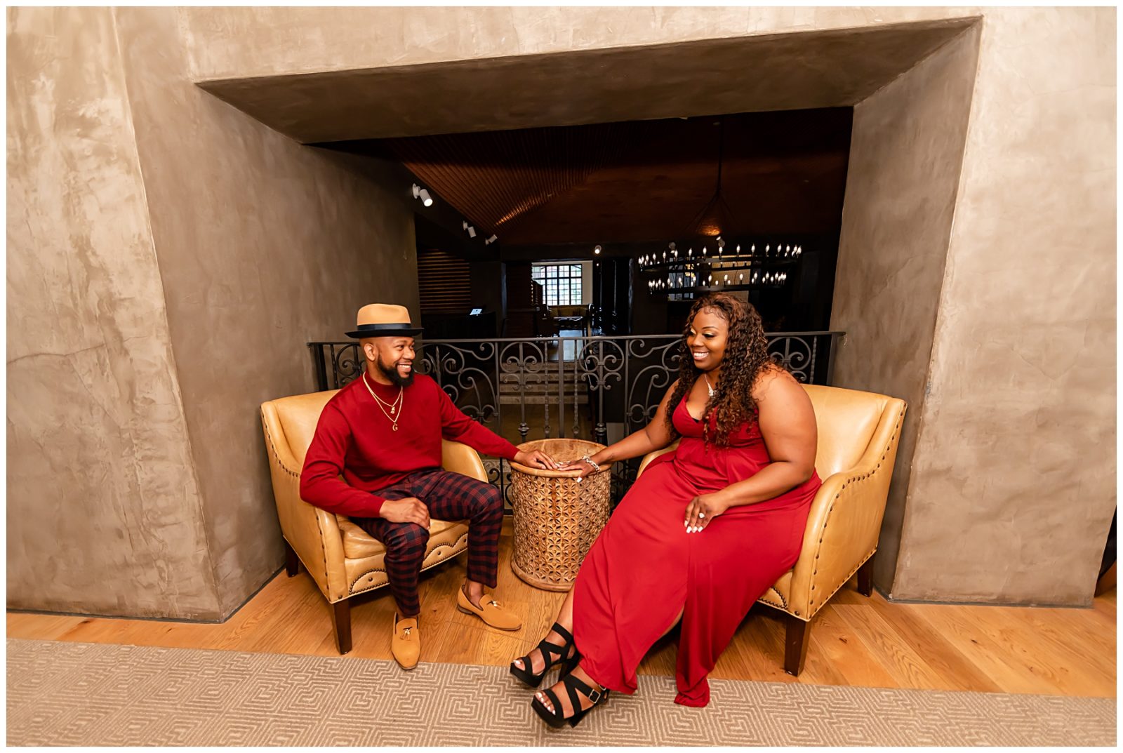 Jonell + Micheal’s Engagement Session at Hotel Valencia | Blog