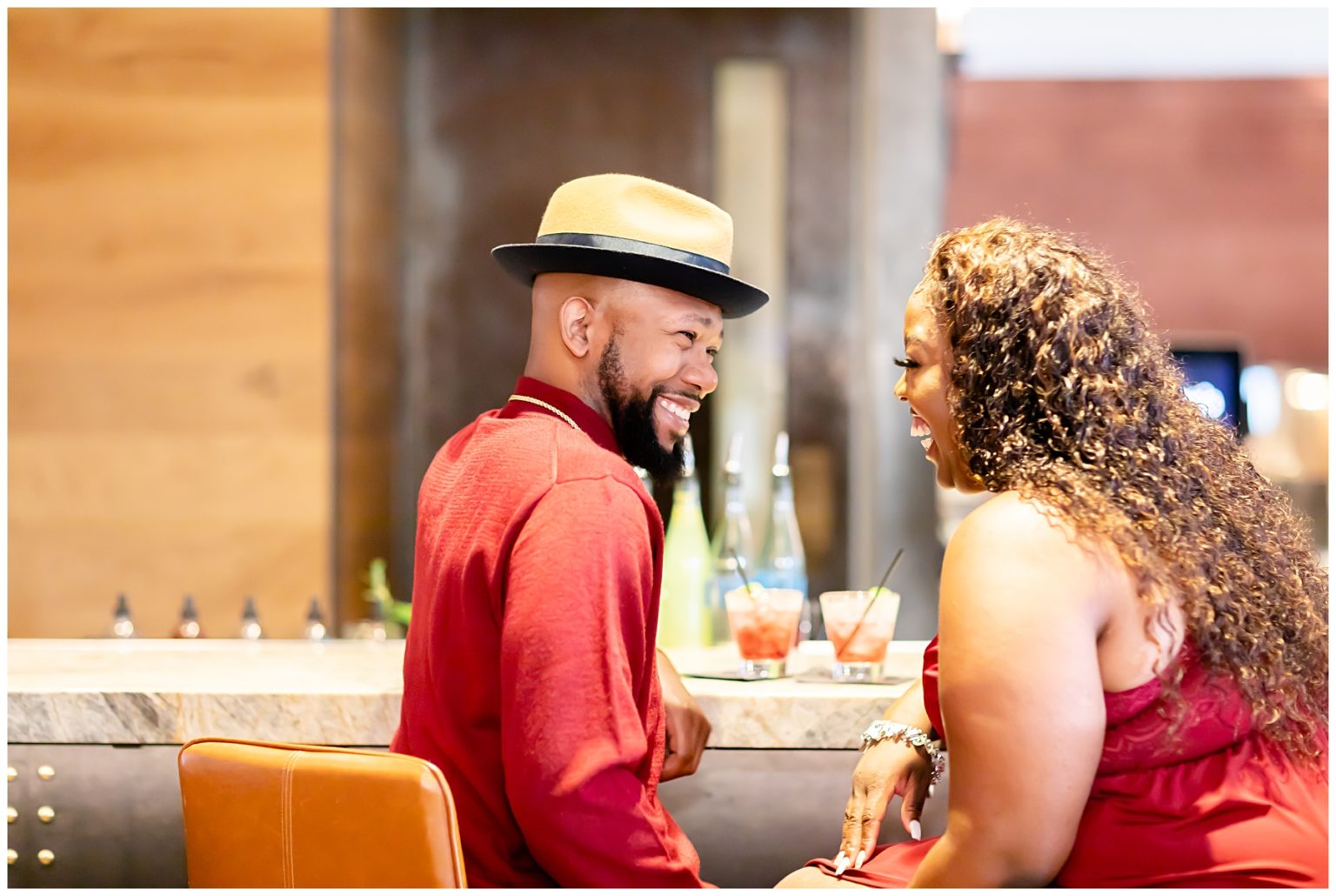 Jonell + Micheal’s Engagement Session at Hotel Valencia | Blog