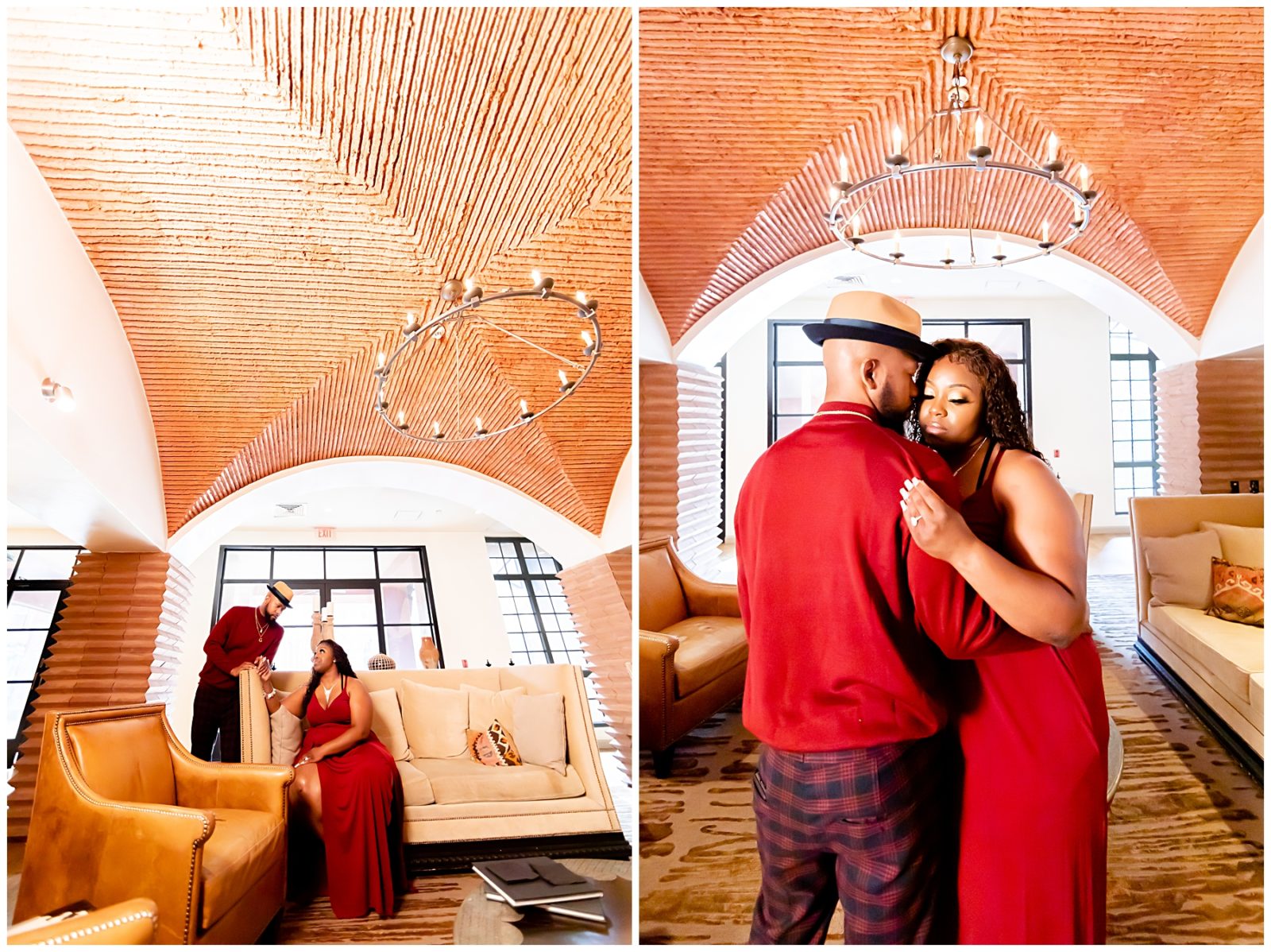 Jonell + Micheal’s Engagement Session at Hotel Valencia | Blog