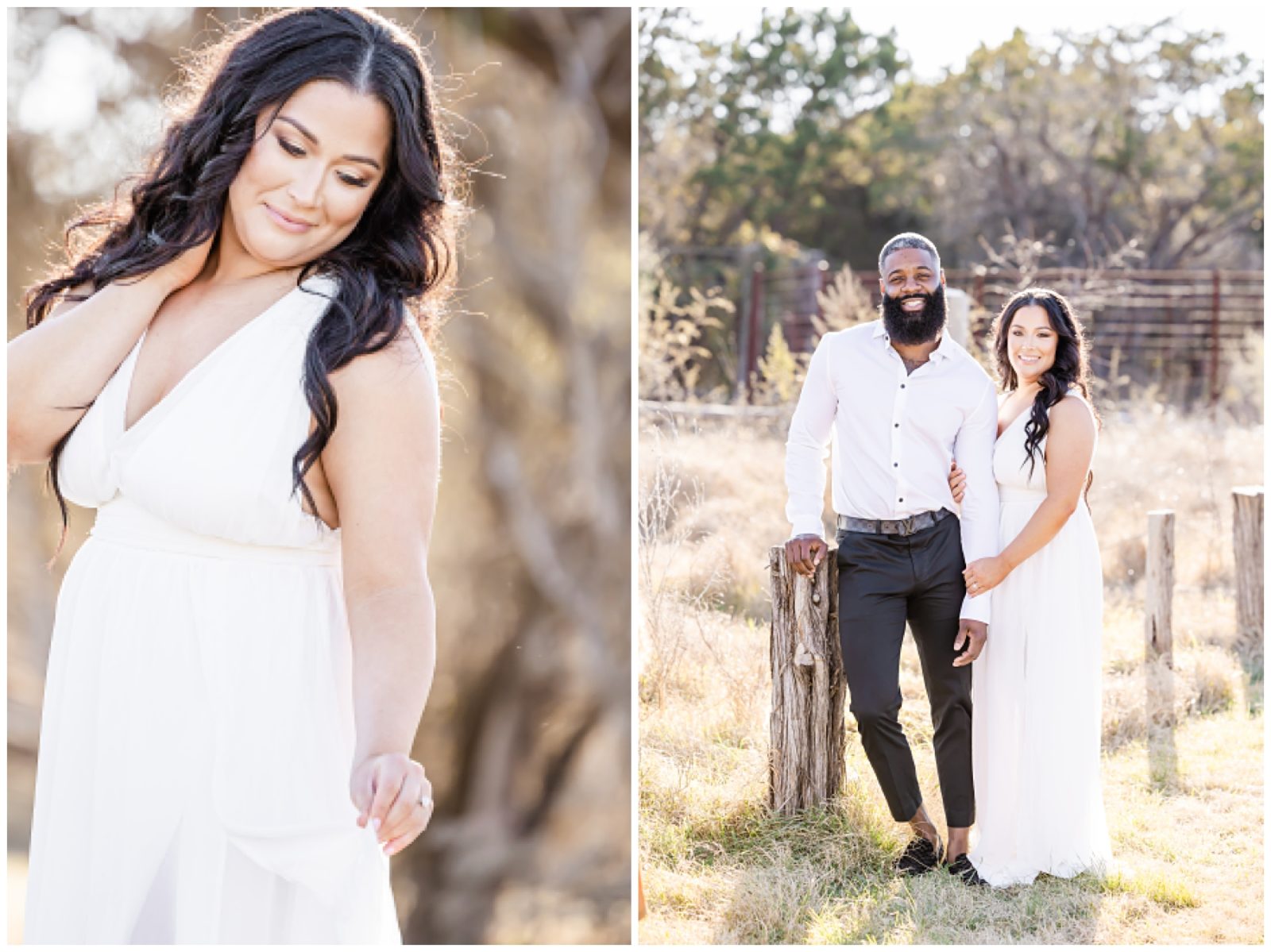 Regan + Kelvin’s Engagement Session at Phil Hardberger Park | Blog