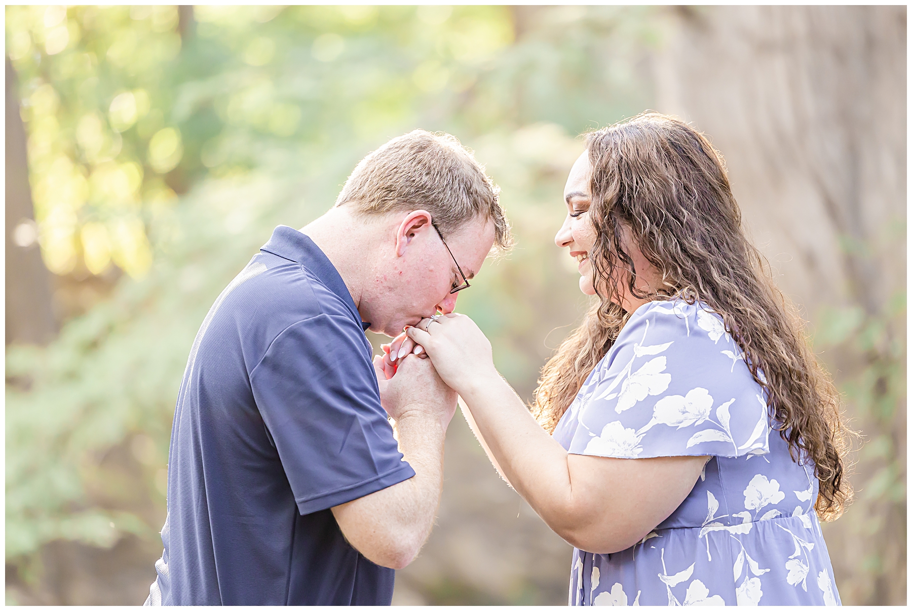 Jenn + Riley’s Cibolo Nature Center Boerne Engagement Session | Blog