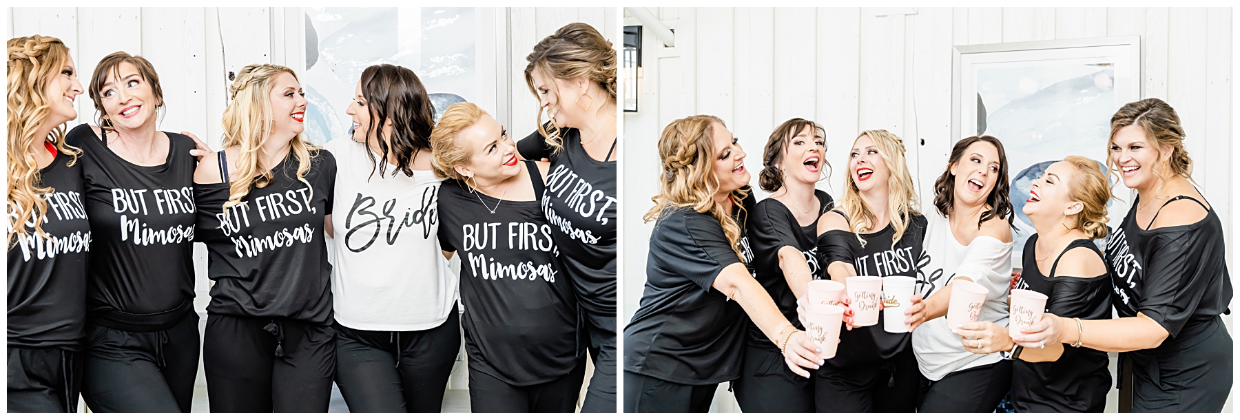 Jaimie + John’s Purple, Gold, Black + White Wedding at The Milestone ...